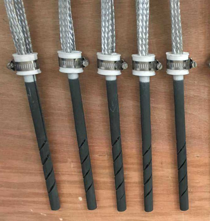 1400C 99% Purity Silicon Carbide Heating Rod Sic Heating Elements
