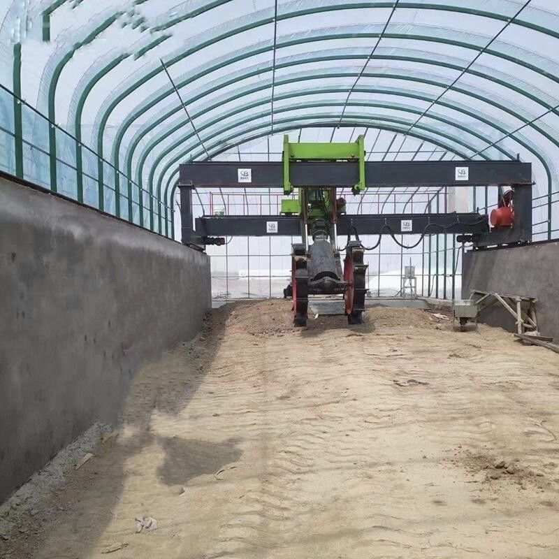 XDEM Organic Fertilizer Processing Equipment Wheel Type Tipping Machine