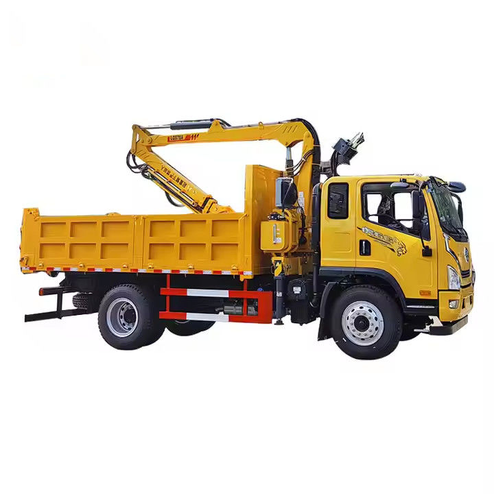 XDEM Hydraulic 4-Wheel Drive Grab and Transport Wood Truck Dump Machine ...