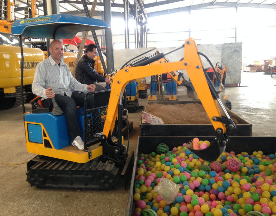 Toy excavator kids excavator garden mini excavator children play excavator