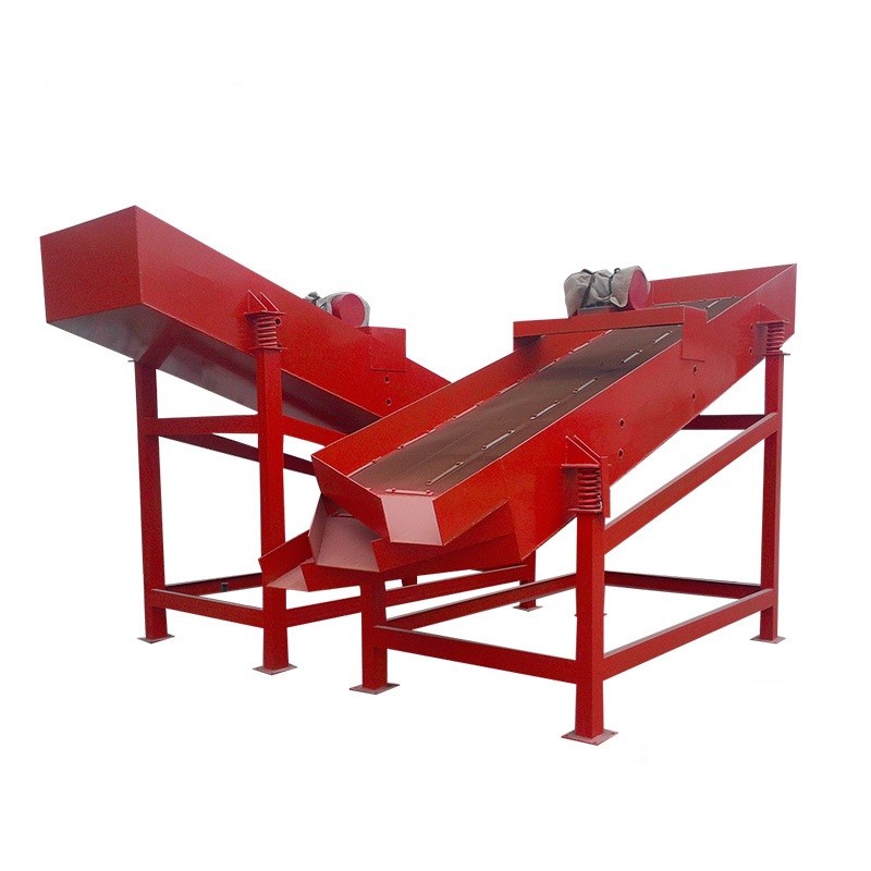 Full Automatic Vibrating Screening Machine Single Layer Sediment Stone ...
