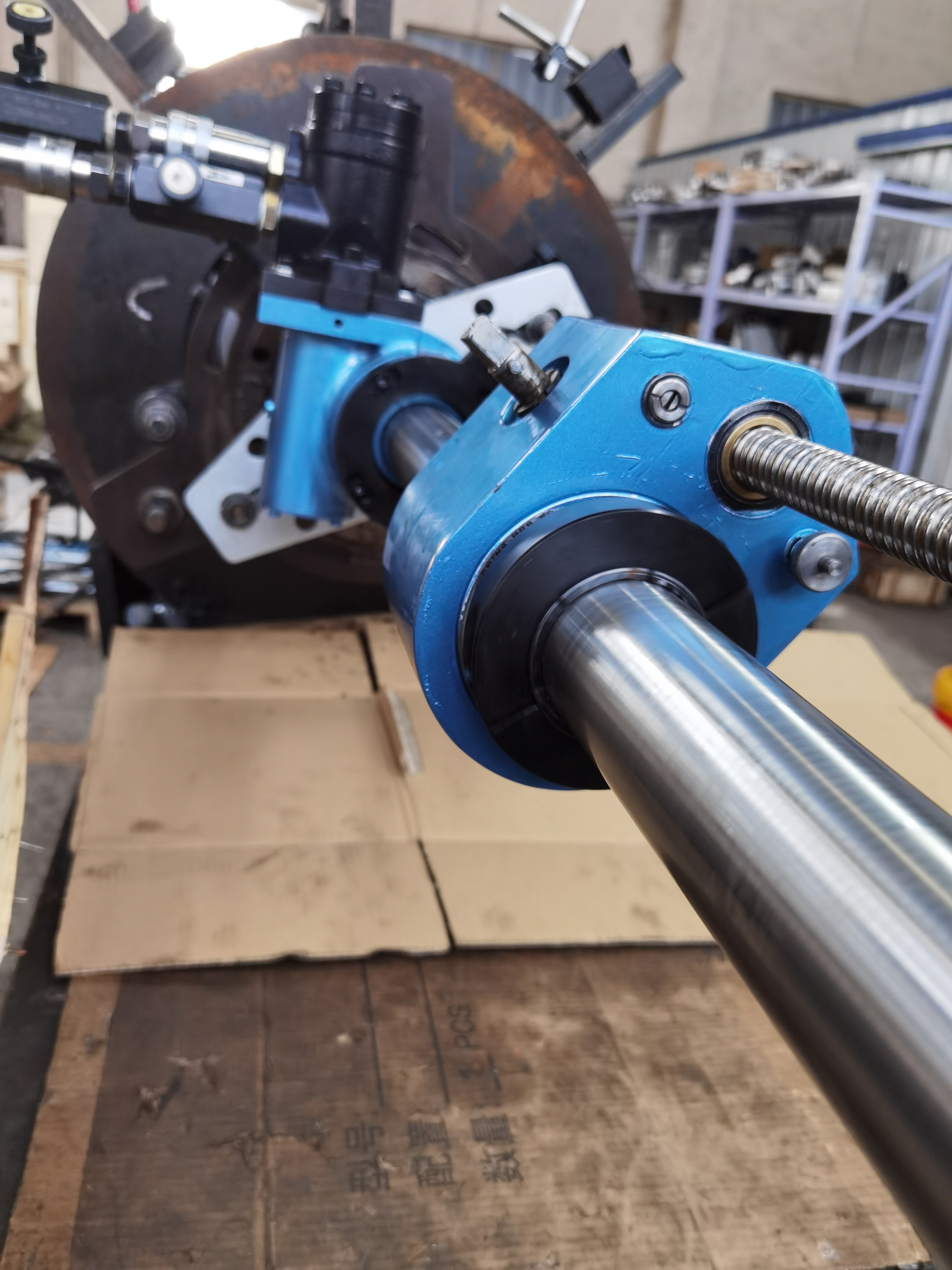 Hydraulic Mobile Line Boring Machine 400*400*400mm For Industrial