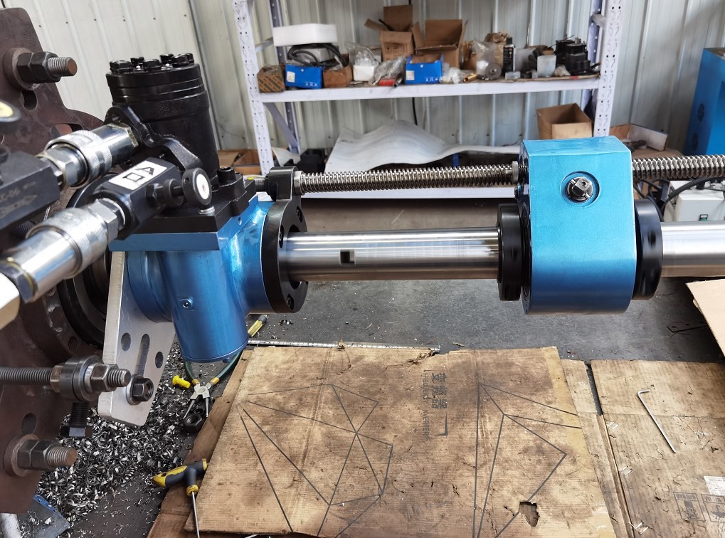 600mm Hydraulic Portable Line Boring Machine Wireless Remote Control ...