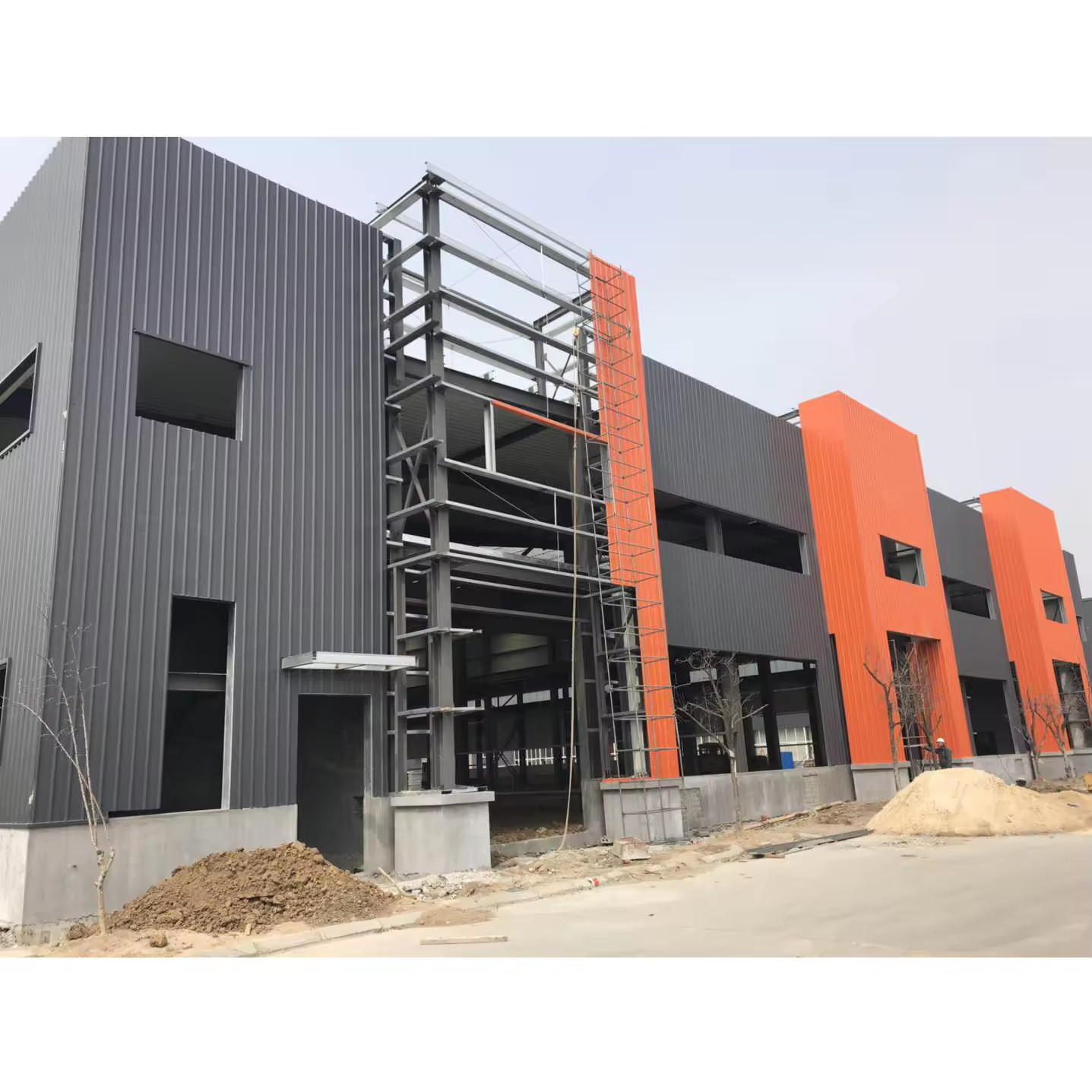 XDEM Prefabricated Light Steel Structure Storage Warehouse Buildings Workshop Villa Greenhouse