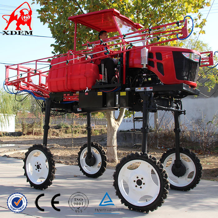 36.8hp Agriculture Boom Sprayer , 4WD Self Propelled High Clearance Sprayer