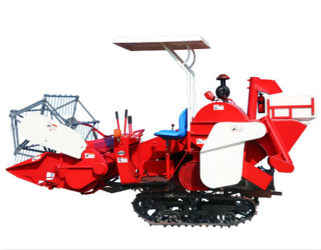 ISO Full Feeding Manual Unloading Mini Rice Harvesting Machine